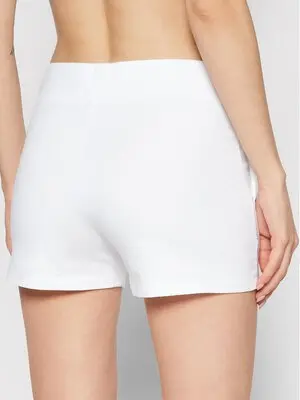 Emporio Armani Logo Print Fitted Shorts