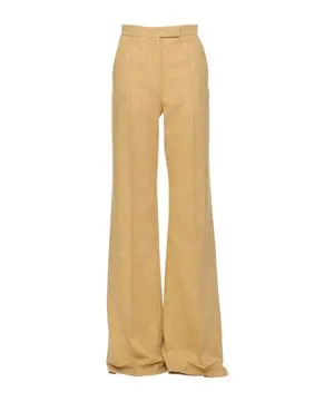 Valentino Garavani Pleated Wide Leg Trousers