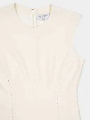 Gabriela Hearst Sleeveless Flared Hem Dress
