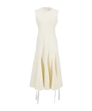 Gabriela Hearst Sleeveless Flared Hem Dress