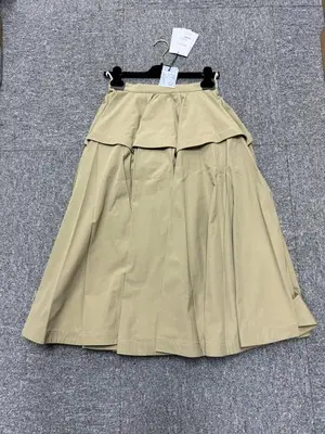 Bottega Veneta A-line Fold Skirt