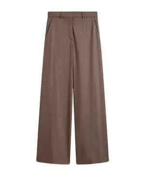 JOSEPH High Waist Wide Leg Casual Pants