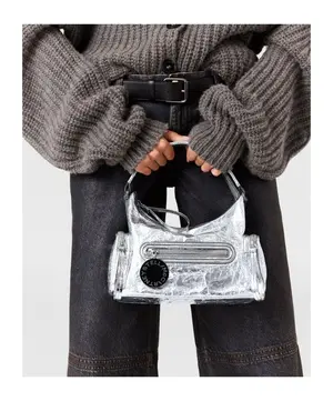 Stella McCartney Small Dartmoor Crossbody Bag - Silver