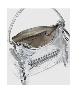 Stella McCartney Small Dartmoor Crossbody Bag - Silver