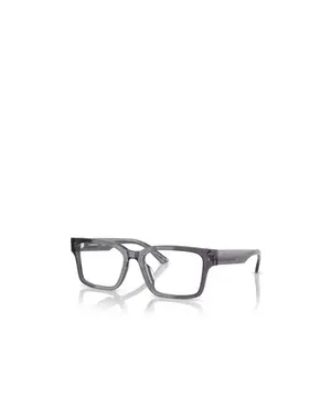 Emporio Armani Rectangle Frame Eyeglasses - Gray