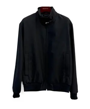 GUCCI Gucci Zip-Up Jacket With Button Collar