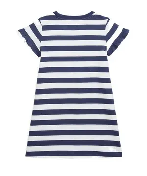 Ralph Lauren Polo Bear Striped Short Sleeve Dress