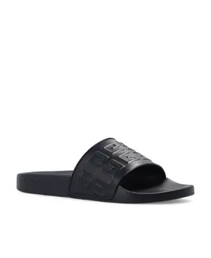 Givenchy 4g Embossed Logo Slip-on Sandals