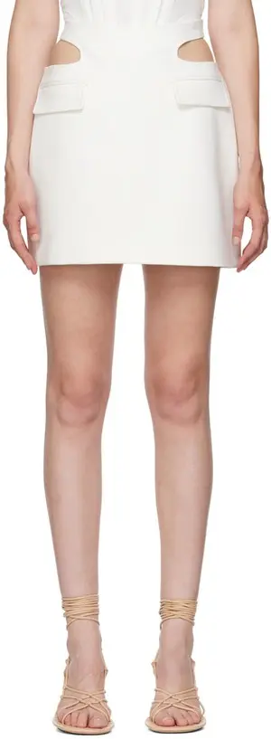 DION LEE Y-front Mini Skirt