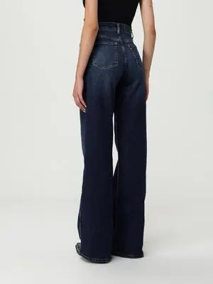 7 For All Mankind Lotta Wide-leg Jeans - Blue