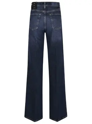 7 For All Mankind Lotta Wide-leg Jeans - Blue