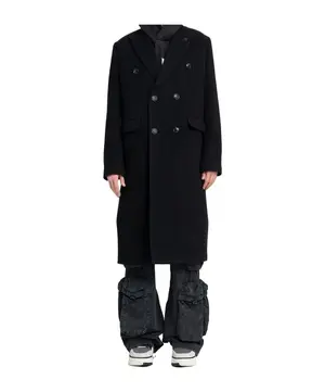 Amiri Double-breasted Long Coat