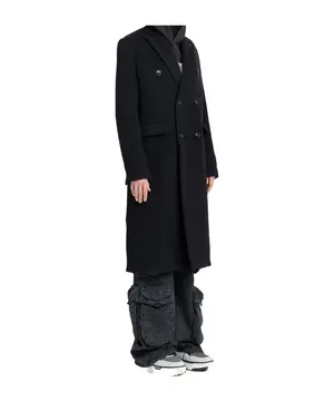 Amiri Double-breasted Long Coat