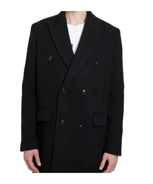 Amiri Double-breasted Long Coat