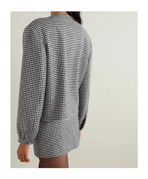 BLAZÉ MILANO Houndstooth Jacket - Black