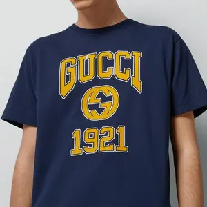 Gucci Printed Jersey T-shirt - Black