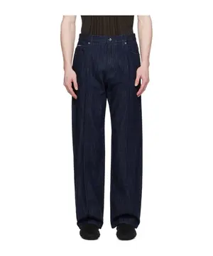 Dolce & Gabbana Logo Plaque Straight-leg Jeans