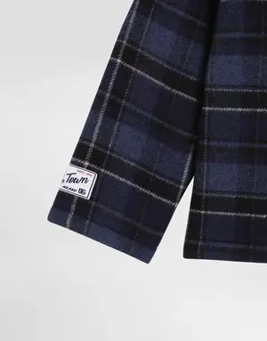 Dolce & Gabbana Checked Hooded Jacket