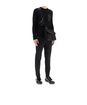 Prada Logo Pocket Knitted Jumper