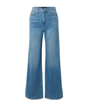 Veronica Beard High-rise Wide-leg Jeans