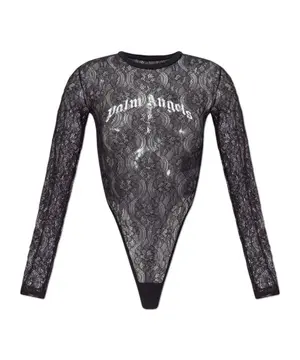Palm Angels Long Sleeve Bodysuits