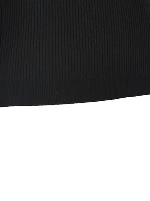 Alessandra Rich Bow Detail Ruffled T-shirt