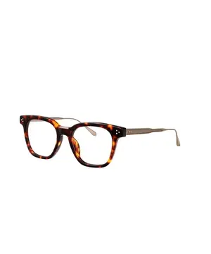 Linda Farrow Geometric Frame Eyeglasses