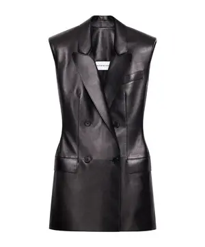 Givenchy Double-breasted Sleeveless Jacket