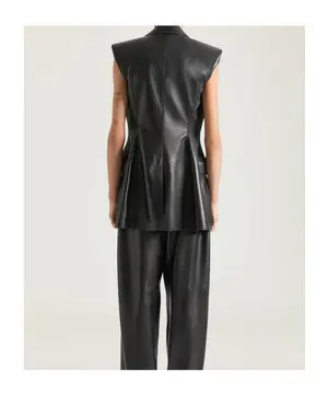 Givenchy Double-breasted Sleeveless Jacket