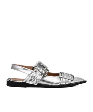 Ganni Metallic Shoes For Women