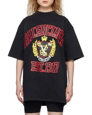 Balenciaga Graphic Print T-shirt