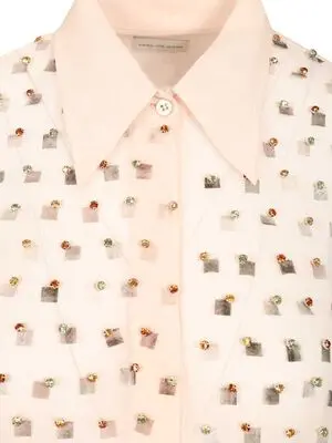 Dries Van Noten Embellished Printed Shirt