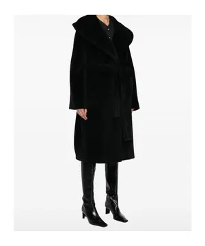 Tagliatore Hooded Belted Coat