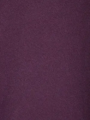 Federica Tosi Asymmetrical Cut-out Turtleneck Sweater - Purple