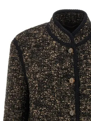 BLAZÉ MILANO Curly Bouclé Jacket