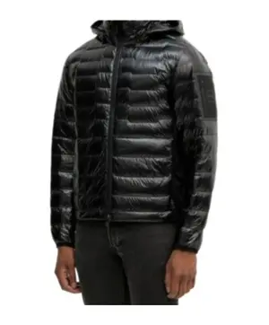 Hugo Boss Hooded Quilted Zip Jacket