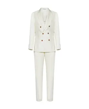 Brunello Cucinelli Double-breasted Two-piece Suit