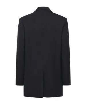 OTTOD'AME Two-button Wool Jacket - Black