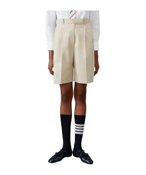 Thom Browne Pleated Shorts For Women