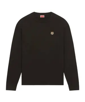 Kenzo Lucky Tiger Embroidered Long Sleeved T-shirt