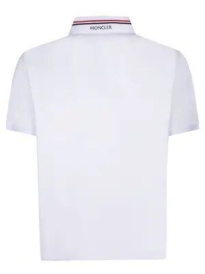 Moncler Logo Patch Short-sleeved Polo Shirt