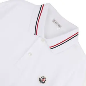 Moncler Logo Patch Short-sleeved Polo Shirt