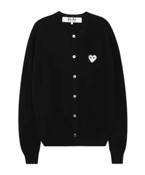 Play Comme Des Garcon Long Sleeve Cardigan - No