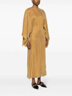 Rodebjer Dreana Twill Maxi Dress - Nude