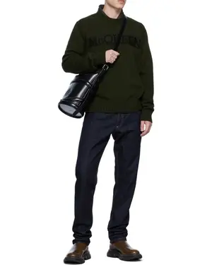 Alexander McQueen Round Toe Chelsea Boots - Brown