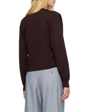LEMAIRE Fine-knit Cardigan With Round Neck