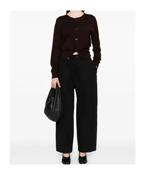 LEMAIRE Fine-knit Cardigan With Round Neck
