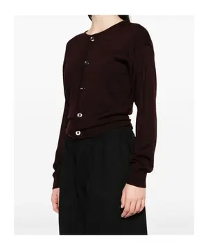 LEMAIRE Fine-knit Cardigan With Round Neck