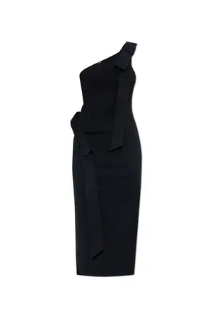 Cult Gaia One Shoulder Asymmetrical Dress With Cut Out Details