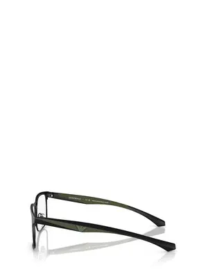 Emporio Armani Square Frame Eyeglasses - Black